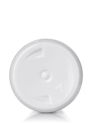 12 oz white PET plastic boston round bottle with 28-410 neck finish