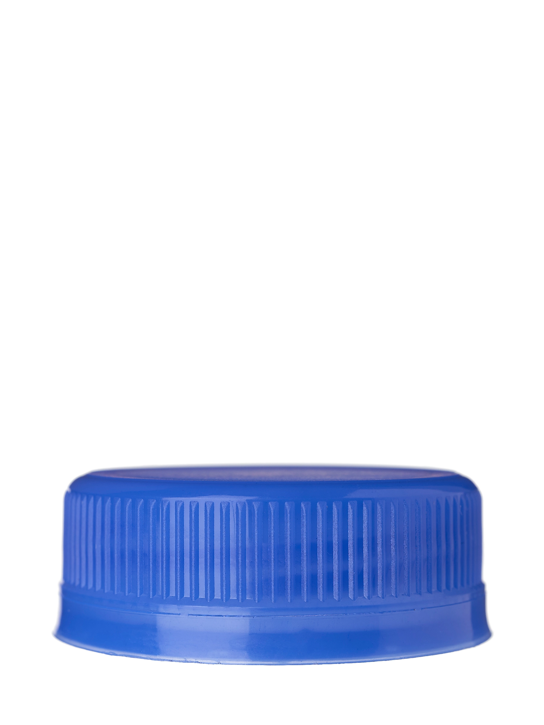 Blue HDPE Tamper-Evident Dairy Lid – L1356BL