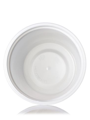 16 oz natural-colored freezer-grade PP plastic round tub